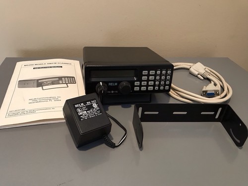 Relm MS-200 Scanner Multi Band Scanner DPL CTCSS PL AM FM Aircraft ...