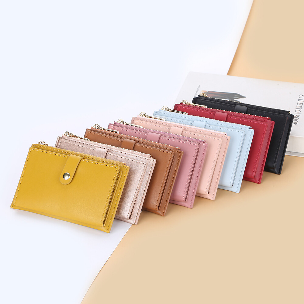 Wallet for Women Small Compact Credit Card Holder Mini Bifold Pocket ...