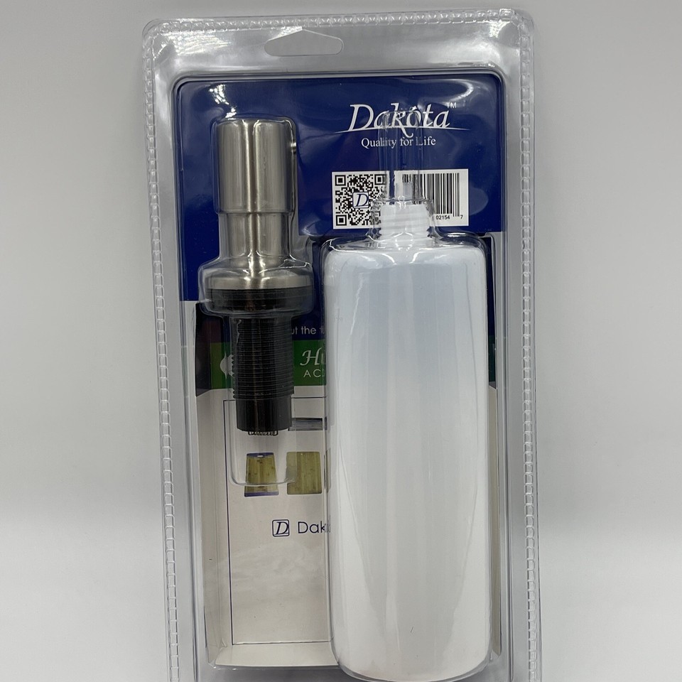 Dakota DSA-SDSS Kitchen Sink Soap Dispenser Stainless Steel Finish 17 ...