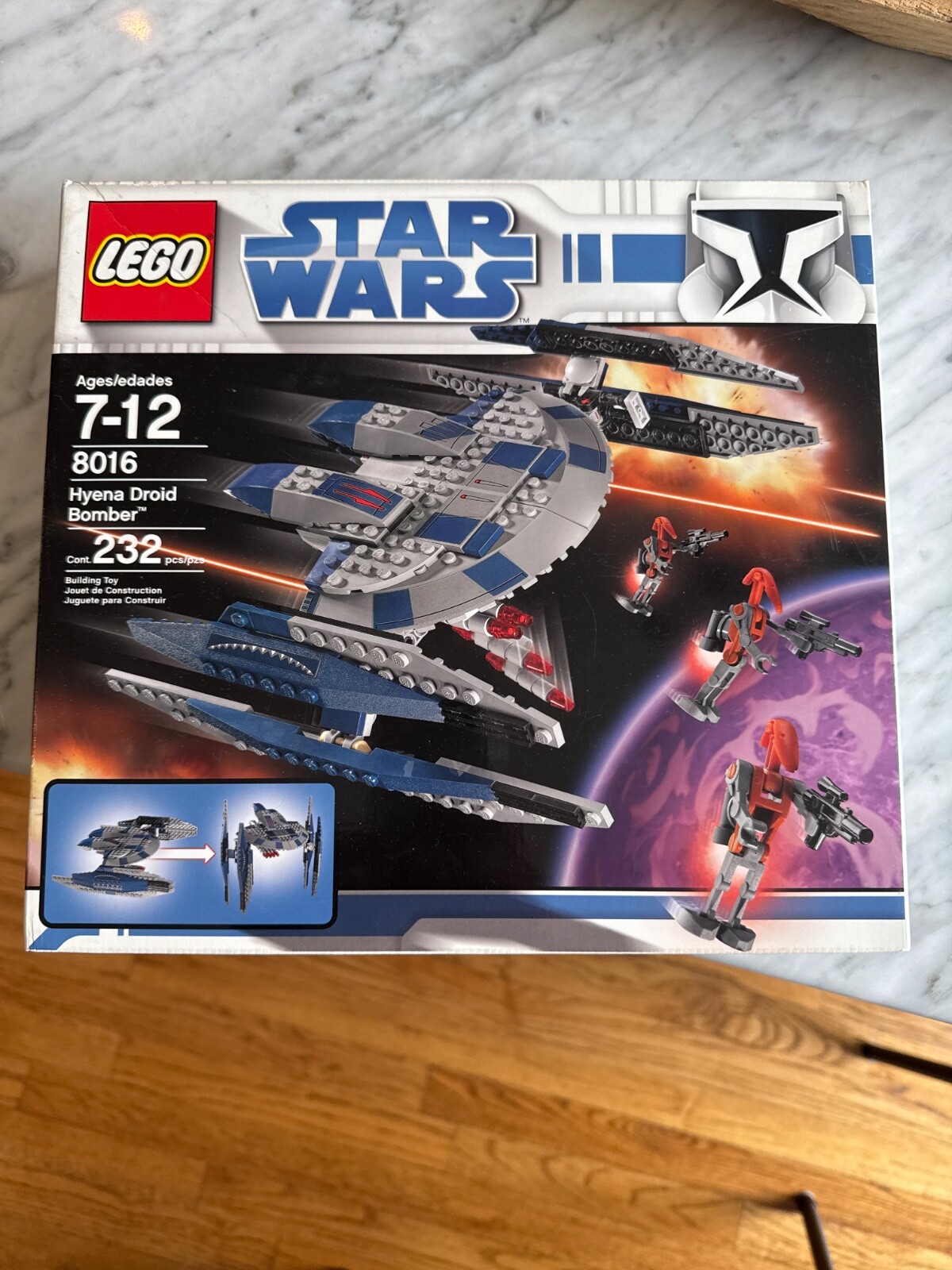 LEGO Star Wars: Hyena Droid Bomber (8016) 673419111782| eBay