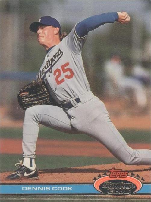 1991 Topps Stadium Club - Dennis Cook #411 for sale online | eBay