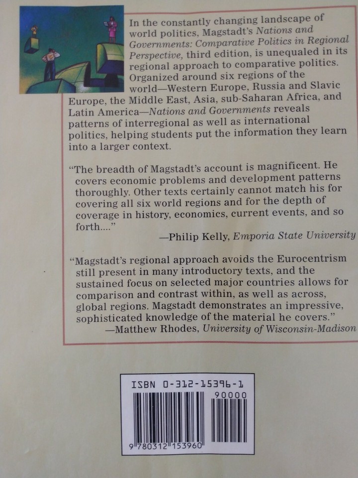 Nations and Governments by Thomas M. Magstadt (1997, Trade Paperback ...