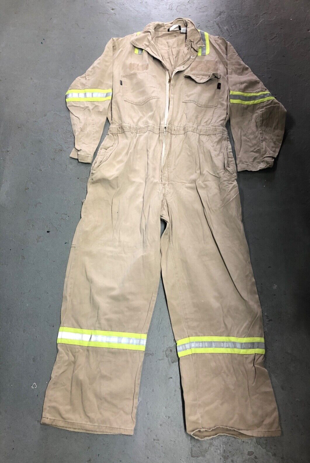 Mens Bulwark FR Work Coveralls 50-Reg Flame Resistant… - Gem