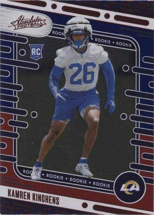 2024 Panini Absolute - Rookies Kamren Kinchens #175 Red & Blue (RC) for ...