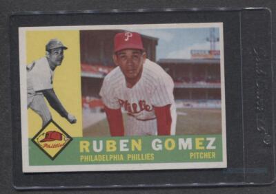 1960 Topps #82 Ruben Gomez (Phillies) NM (Flat Rate Ship) A2 | eBay