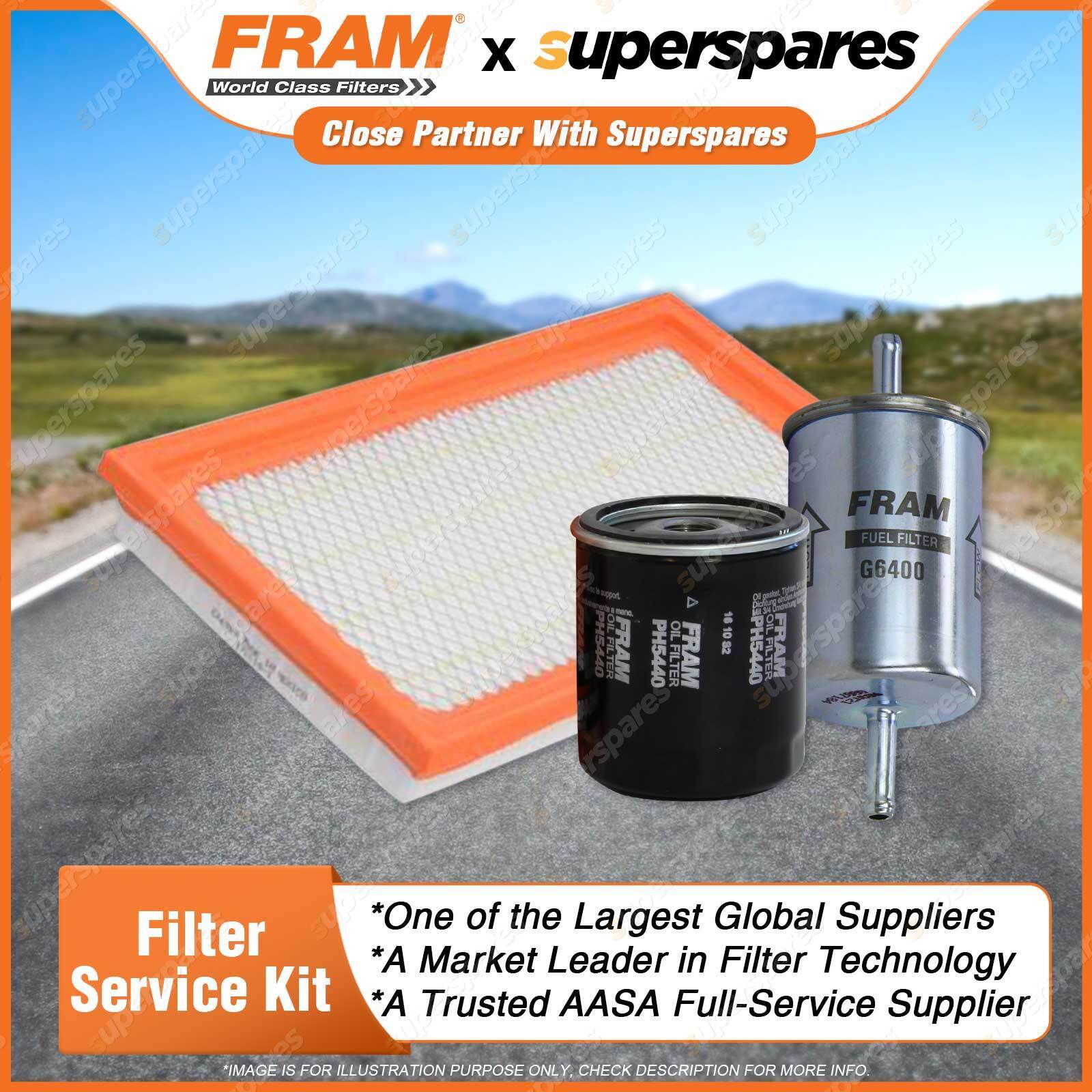 Fram Filter Service Kit Oil Air Fuel for Holden Statesman VQ II VR VS ...