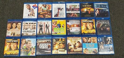 Lot of 20 Pre-Owned Assorted blu-rays | eBay
