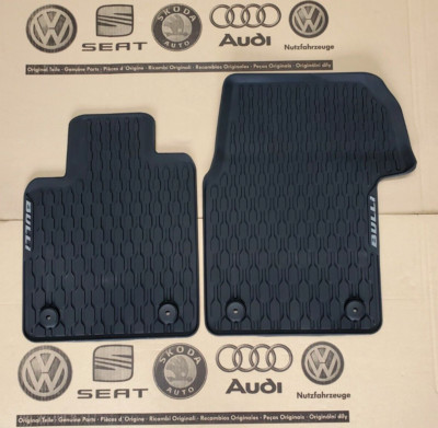 VW Bus T7 original Fußmatten Bulli Gummimatten rubber mats Multivan ab ...