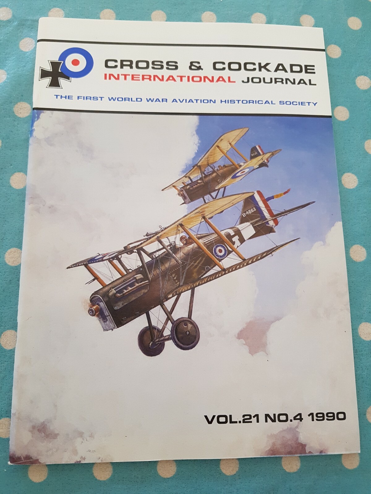 Cross and Cockade International Journal World War 1 aero hist Vol 21 No ...