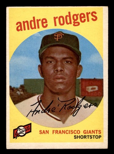 1959 Topps Baseball #216 Andre Rodgers EX *e2 | eBay