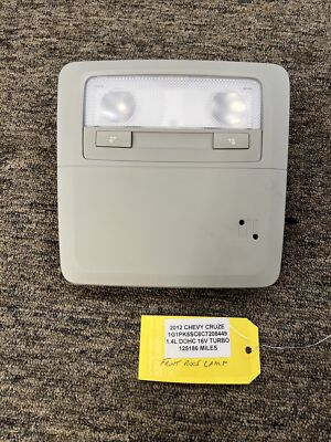 2011-2016 CHEVY CRUZE LIMITED FRONT ROOF OVERHEAD DOME LIGHT LAMP OEM ...