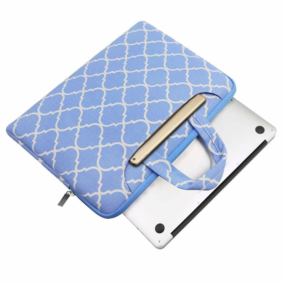 11 13 15" Canvas Notebook Case Laptop Bag Cover for Macbook Dell Acer ...