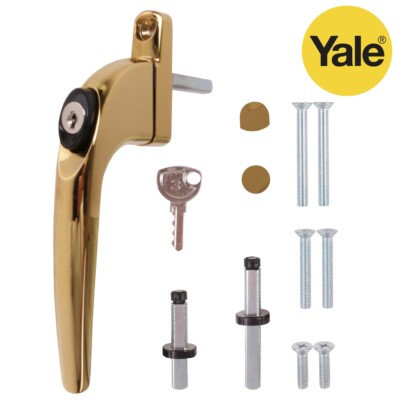 Yale PVC WINDOW HANDLE Double Glazing Inline Replacement Catch Latch ...