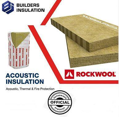 RKW - Rockwool RWA45 100mm | 75mm | 50mm Acoustic Sound Insulation Slab ...