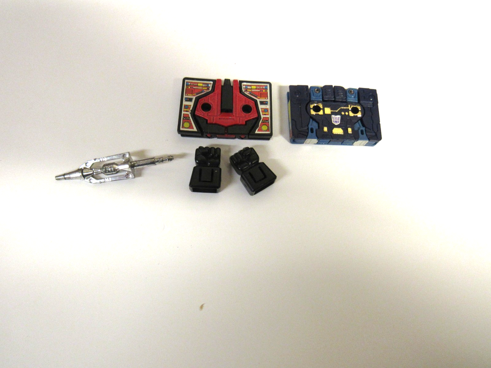 Hasbro Takara Transformers G1 Original Parts Lot Cassette Tapes Fists ...