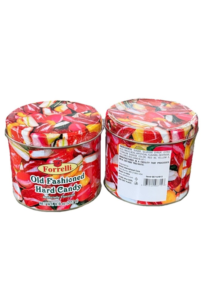 Forrelli Old Fashion Christmas Center Filled Hard Candy Mix 2 (8 Oz ...