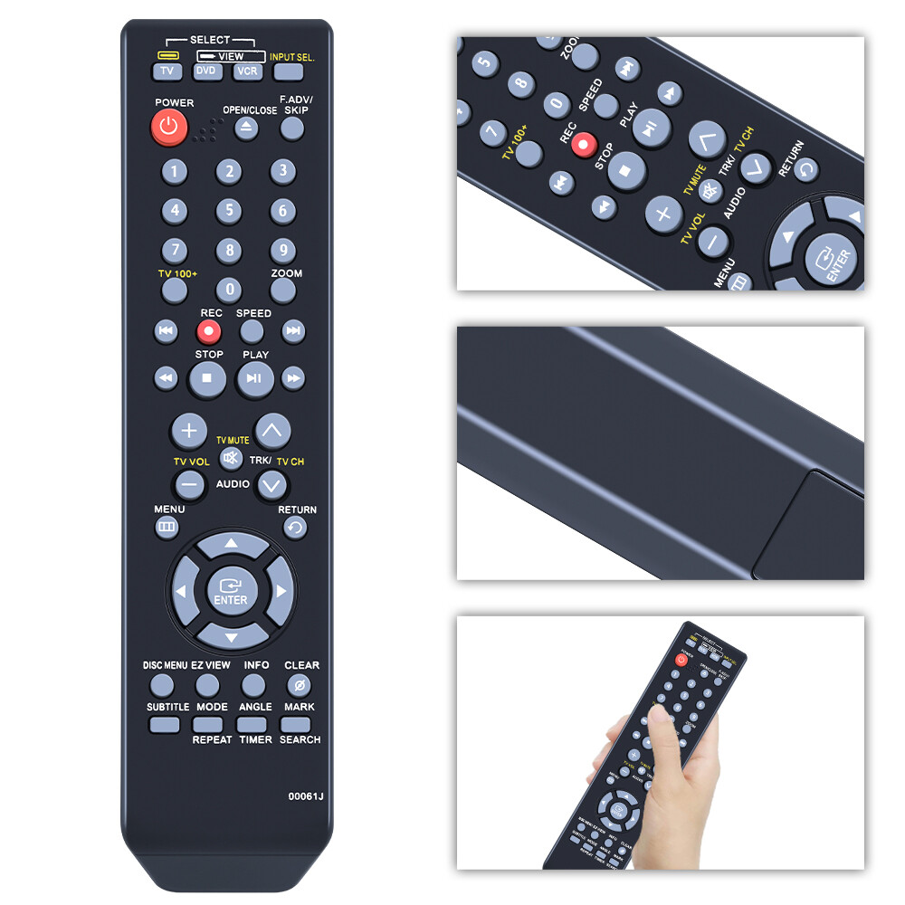 AK59-00061J 00061J Remote Control For Samsung DVD Player DVD-V9700 DVD ...