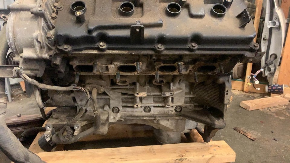 Nissan Titan SE 5.6L 4WD VK56DE Engine Motor Assembly 2004 2005 2006 ...