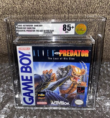 Alien vs. Predator: The Last of His Clan VGA 85+ GOLD! VINTAGE Nintendo ...