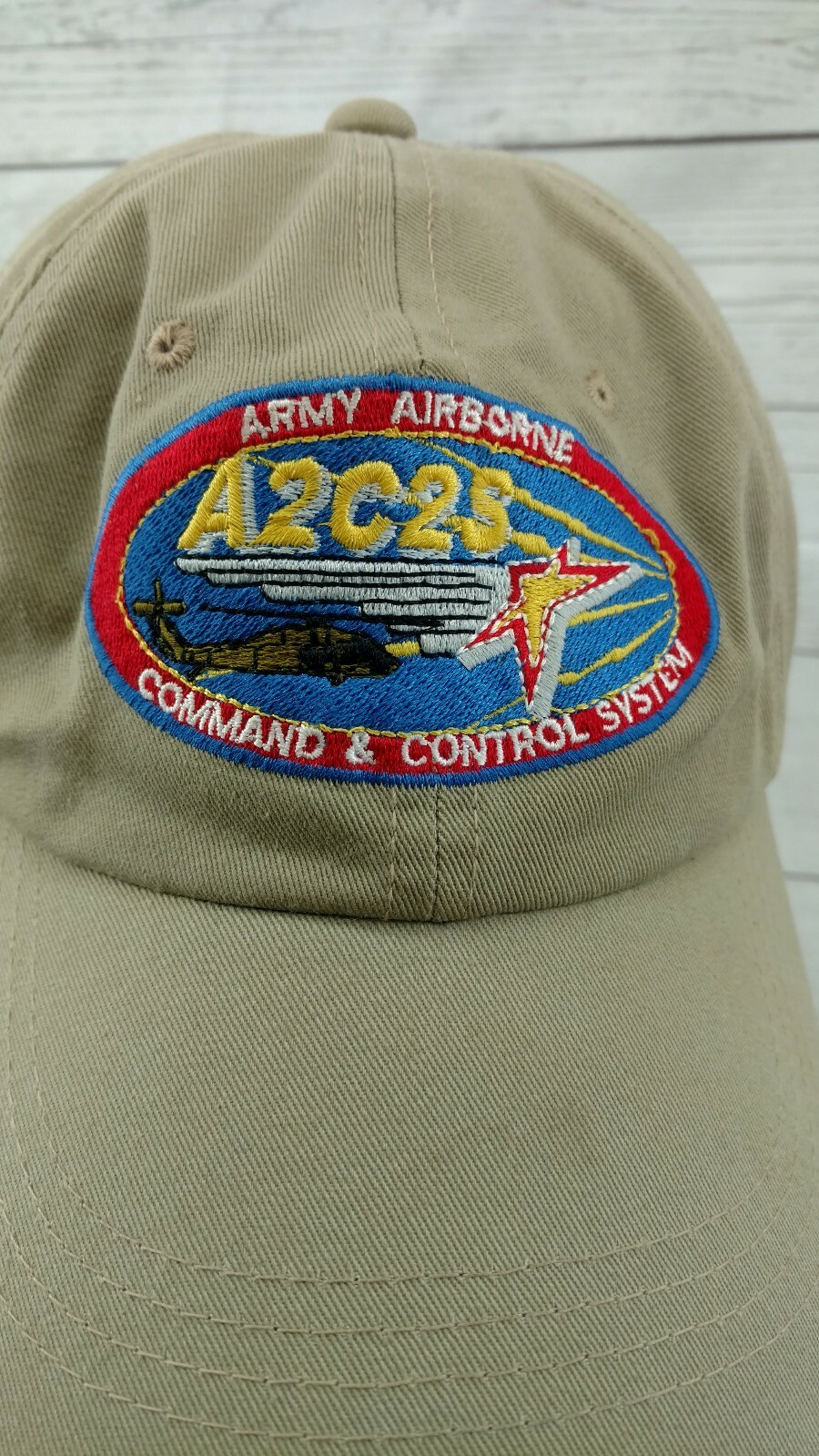 A2C2S U.S. Army Airborne Command & Control System Tan Khaki Hat | eBay
