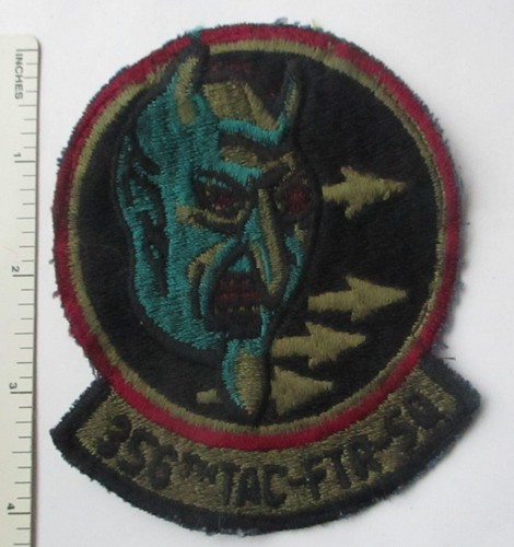 Original 356th FIGHTER SQUADRON US AIR FORCE PATCH USAF Used & Worn | eBay