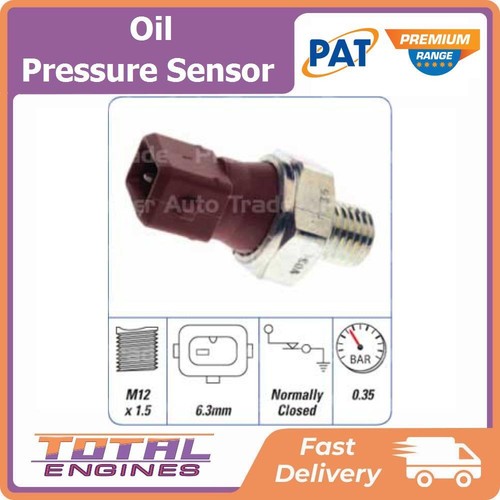 PAT Premium Oil Pressure Sensor fits BMW 3 Series E36 3.2L 6Cyl S50 B32 ...
