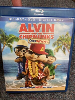 ALVIN AND THE CHIPMUNKS 3: CHIPWRECKED blu-rayDVD Disc | eBay