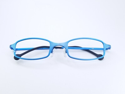 LA Eyeworks Urban 437 Blue Titanium Eyeglass Frame Only 46 24 135 | eBay