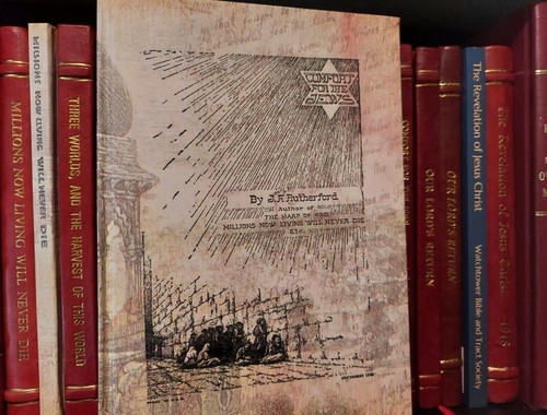 COMFORT FOR THE JEWS 1925 Judge Rutherford Watchtower Hardcover very ...