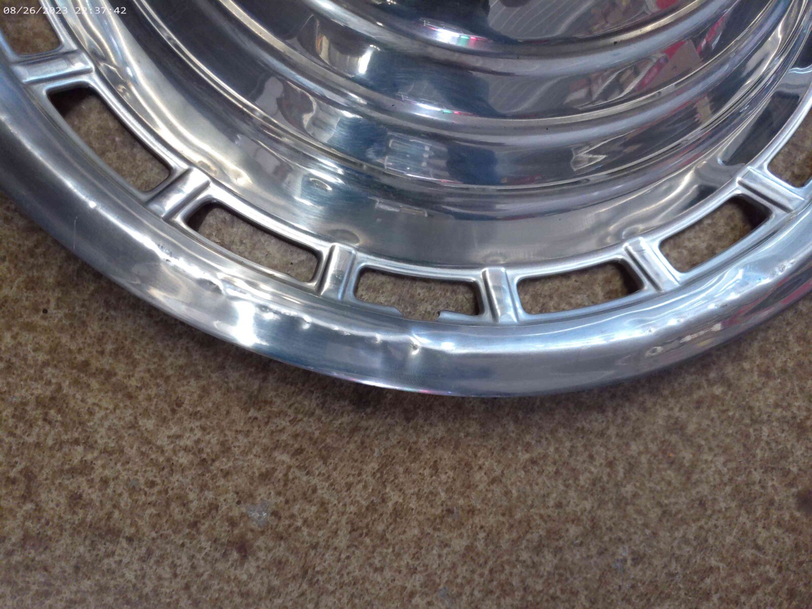 Wheel Cover OEM Original 1963 Ford Galaxie 500 XL Spinner Hubcap ...