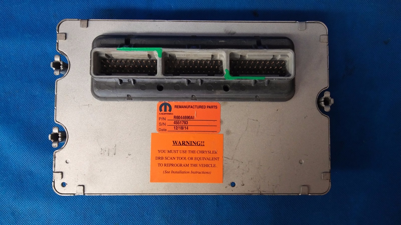 MOPAR REFLASHED VIN PLUG & PLAY 01 GRAND CHEROKEE 4.7 ECM ECU PCM ...