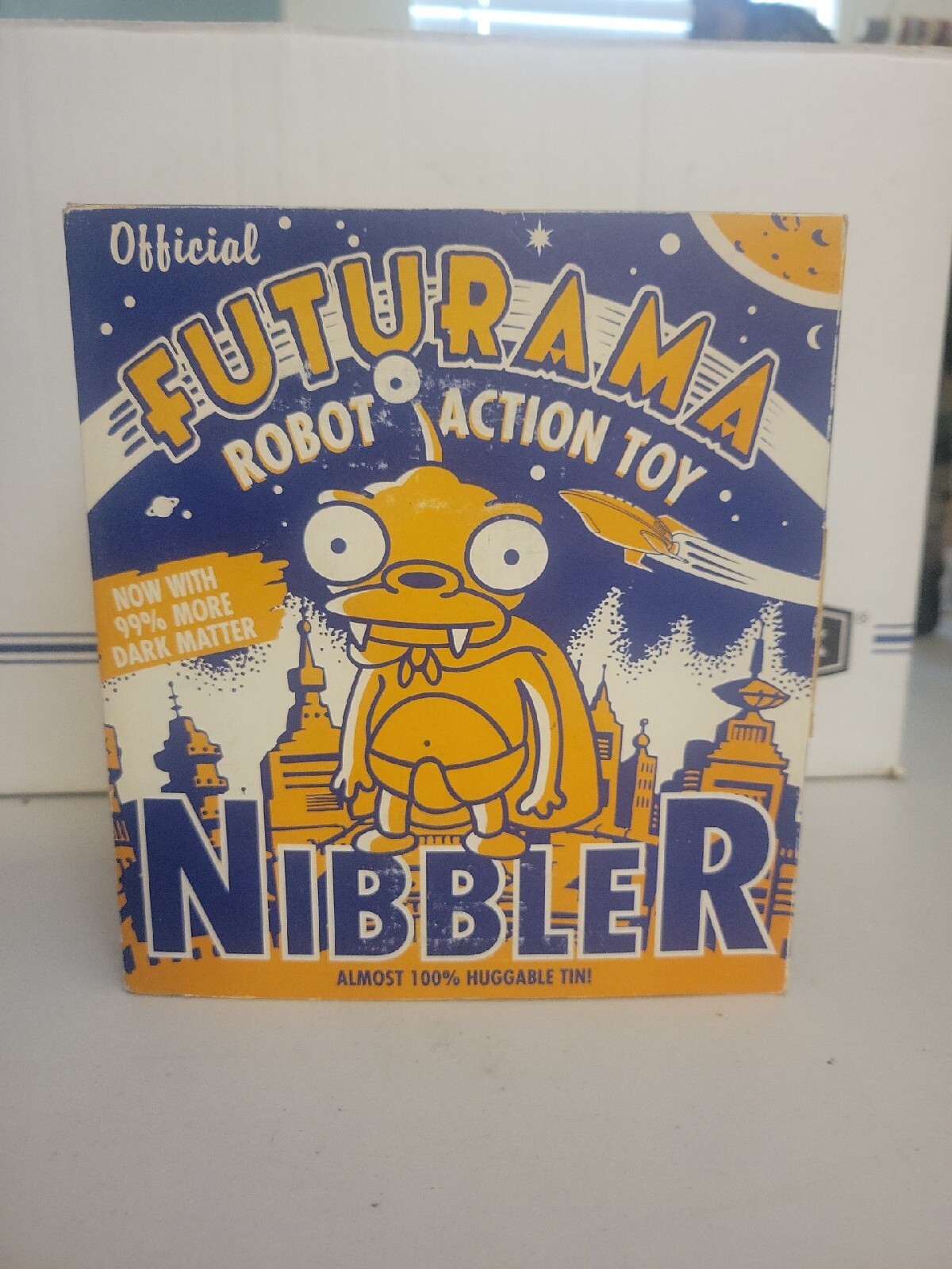 Futurama Nibbler Robot Action Toy Wind-Up Vintage 2000 NRFB Box Damage ...