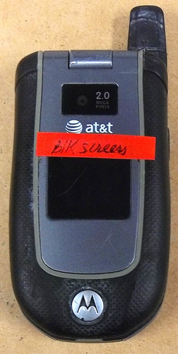 Motorola Tundra VA76r - Black and Gray ( AT&T ) Very Rare Cellular Flip ...