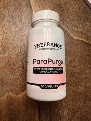 ParaPurge Gut Cleanse Freerange Gut and Colon Support 60 Capsules Iver ...