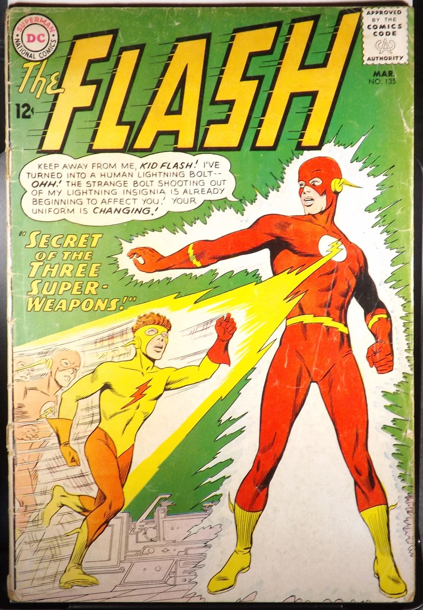 Kid Flash Superhero Logo