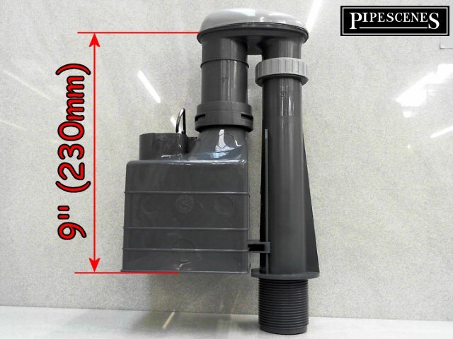 Toilet WC Cistern Lever Type Macdee Square 3 Part Syphon Rapid Fit ...