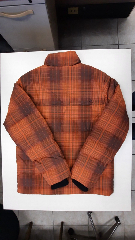 Alpine Design Down Puffer Jacket Rustic Plaid Mens Jacket, Choose Size ...