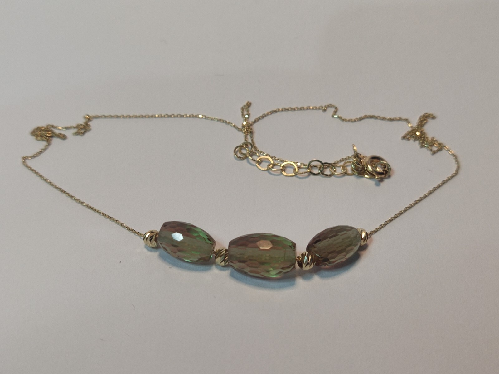 Diaspore Zultanite Csarite Color Change Pendant real 14K Gold necklace ...