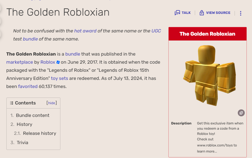 Roblox OG 2017, GOLDEN ROBLOXIAN, Rare Offsales🔥 (Check Pictures Below ...