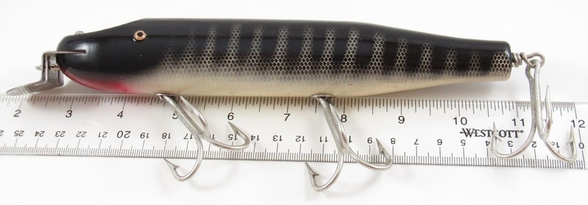 Vintage Creek Chub Black Scale Giant Pikie In Correct Box 6033 CCBC ...