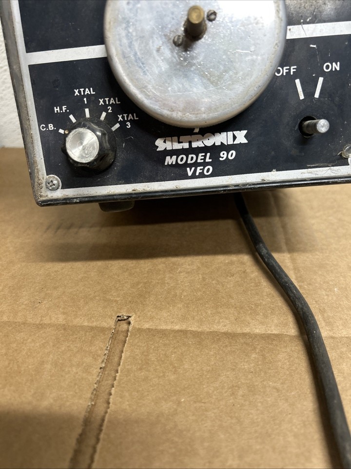 Vintage Siltronix Model 90 VFO Untested For Parts Or Repair #2e5b | eBay