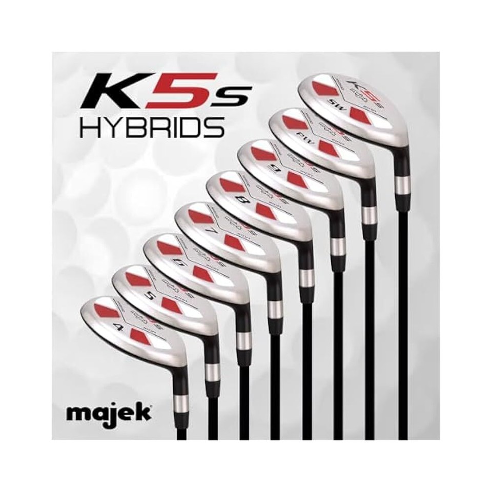 Men’s Senior Golf Set, Right Handed, Graphite, #4,SW, For Easier Swing ...