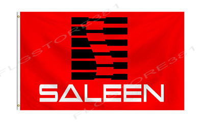 Saleen Flag Banner 3X5 Ft Motorsport Car Racing Wall Decor Flag | Size ...
