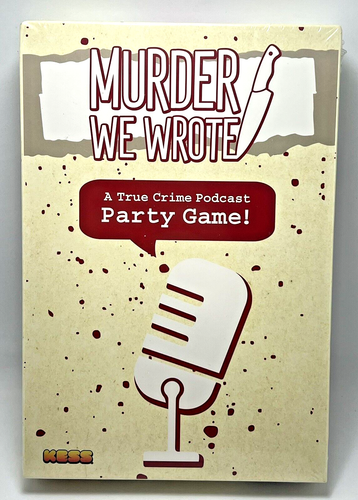 Murder We Wrote A True Crime Podcast Party Game 3-8 players SUPER FUN ...