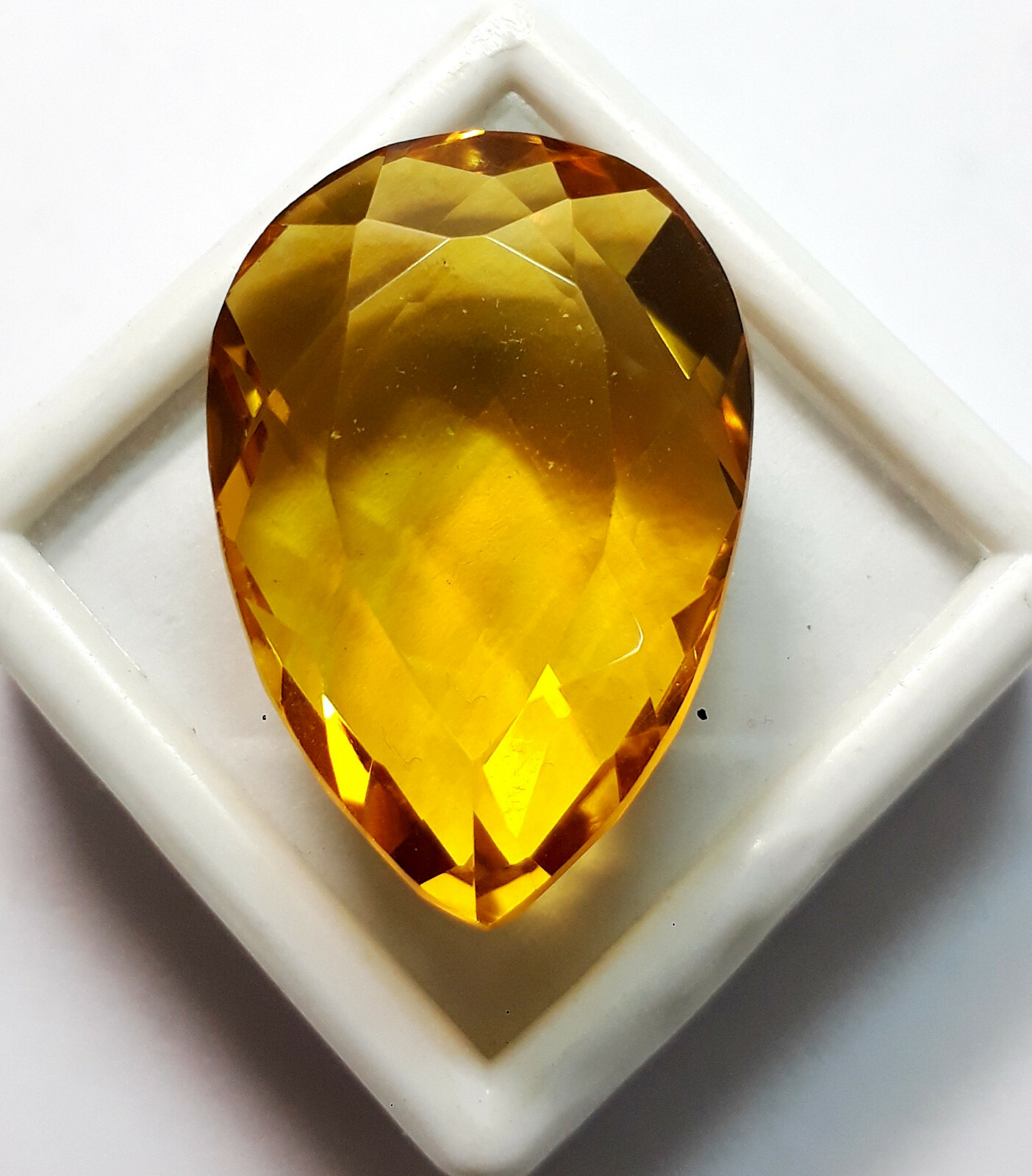 Natural Topaz Yellow Color Pear Cut Loose Gemstone | eBay