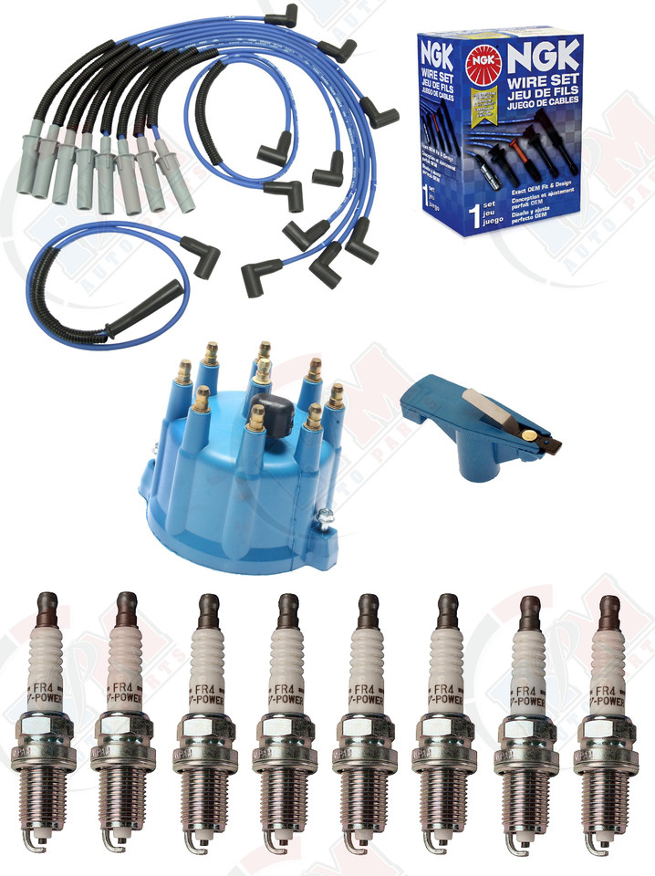 Tune-Up kit NGK Spark + Wires for Dodge Ram 1500 2500 Dakota B150 D150 ...