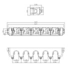 2 Pack Everbilt Wall Mount 32 inch Adjustable Tool Storage System with ...