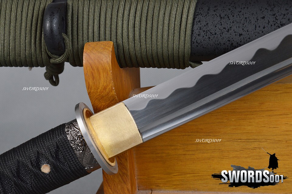 Sharp Ninjato Battle Ready Japanese Samurai Ninja Straight Sword carbon ...