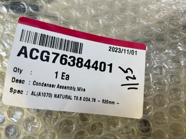ACG76384401 L-G Condenser Assembly Wire OEM ACG76384401 | eBay