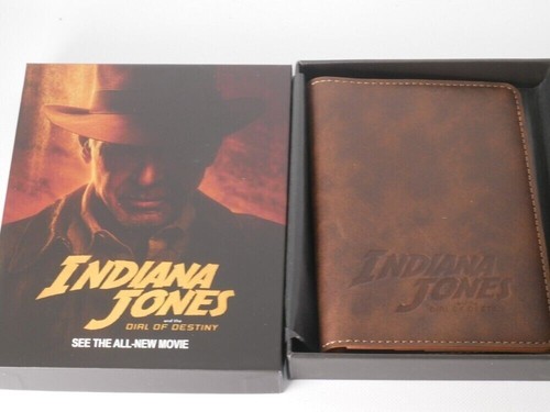 Indiana Jones Dial of Destiny Passport Holder Wallet Promotional Goods ...